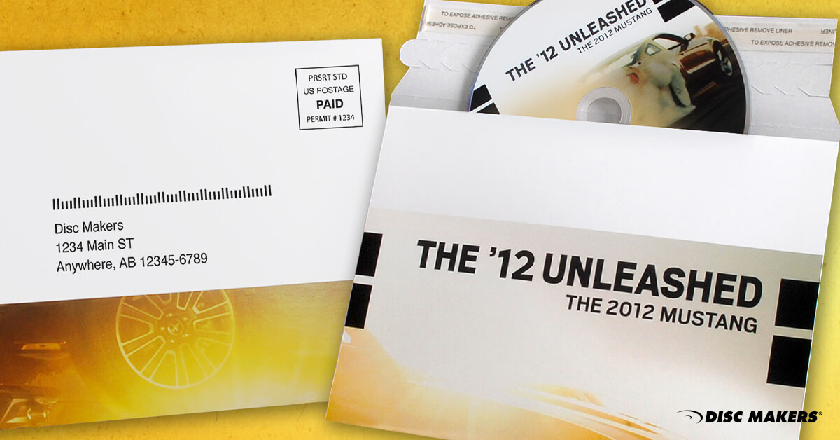 CD and DVD Mailing Packages | Disc Makers | Disc Makers