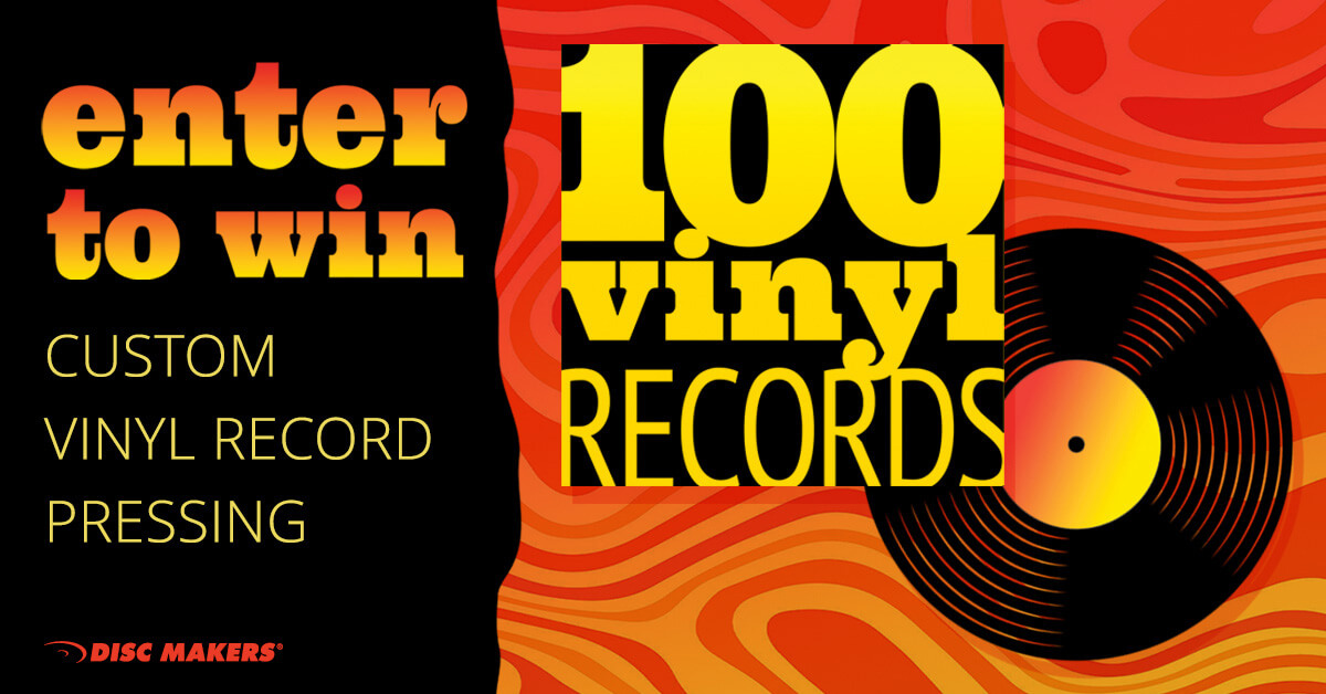 Enter to win 100 vinyl records | Disc Makers