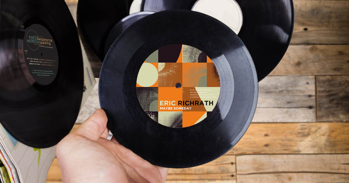 Custom 7 inch vinyl records | Disc Makers | Disc Makers