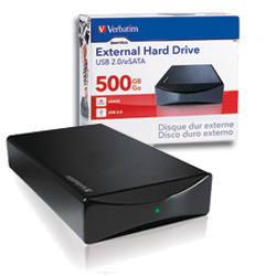 Verbatim 500GB External HDD